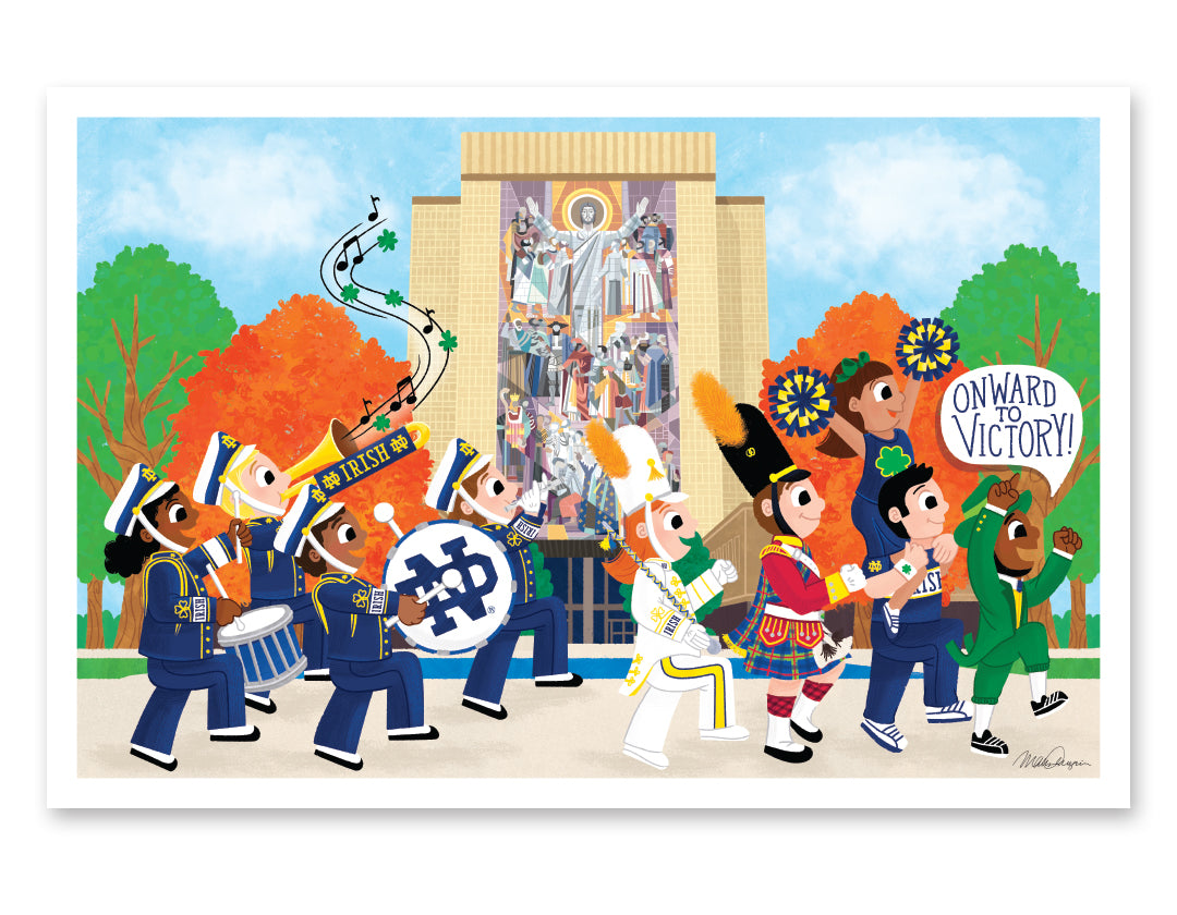 Touchdown Jesus (Game Day) Print – Soulstir